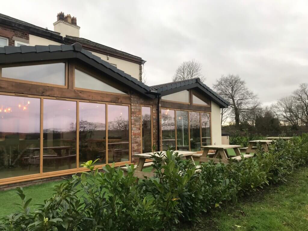 Hen House with Hot Tub, Liverpool, sleeps 19 - Acacia Cottages